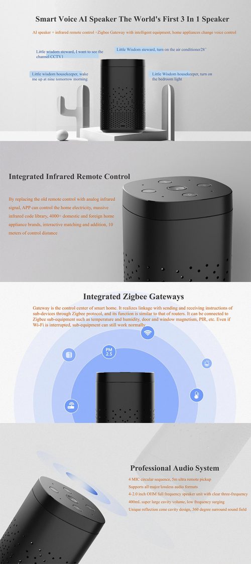 Loa thông minh Tuya SS190 (Zigbee / Wifi)